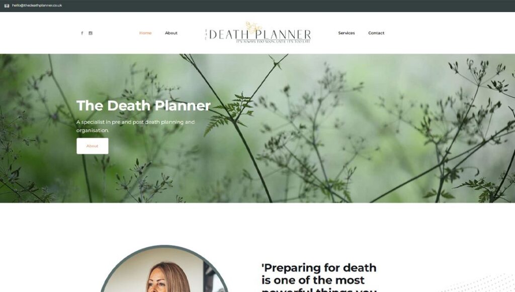 The Death Planner | DesignStack Portfolio